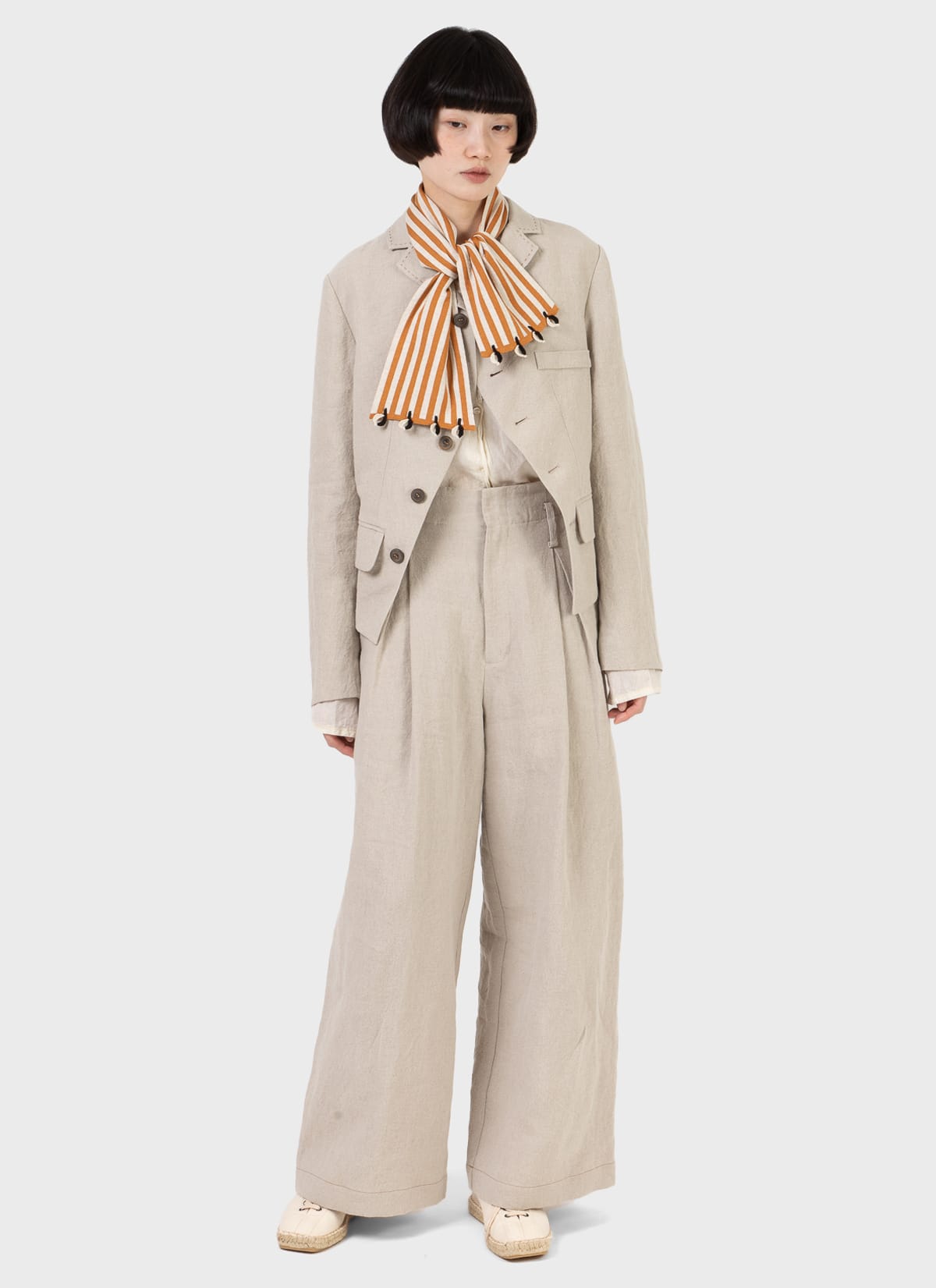 Renli Su Tailored Linen Jacket – GENTLEWENCH